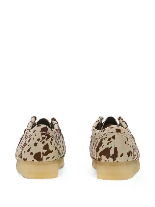 Clarks Wallabee Cow-print Loafers