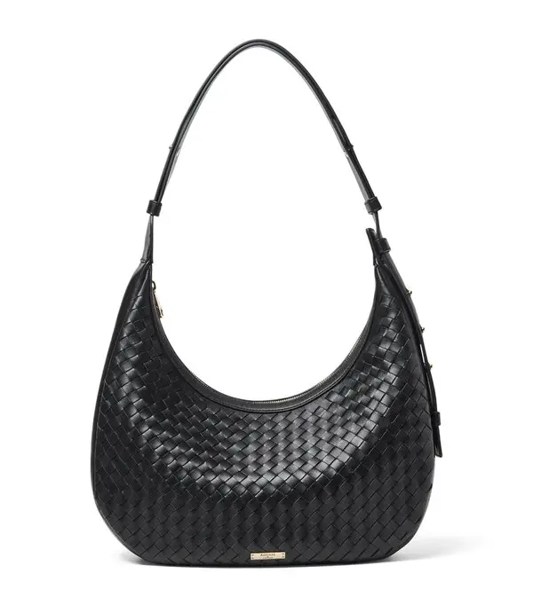 ASPINAL OF LONDON Large Soho Crescent Cross-body Bag