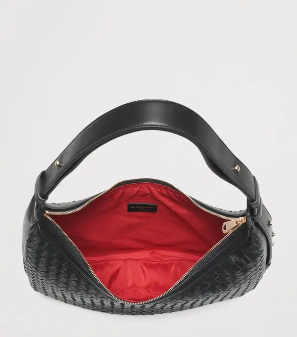 ASPINAL OF LONDON Large Soho Crescent Cross-body Bag