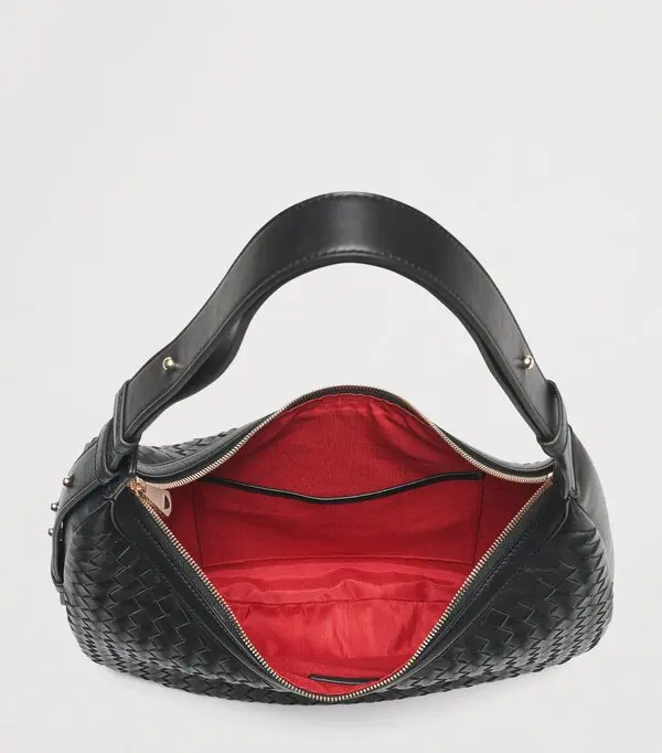 ASPINAL OF LONDON Large Soho Crescent Cross-body Bag