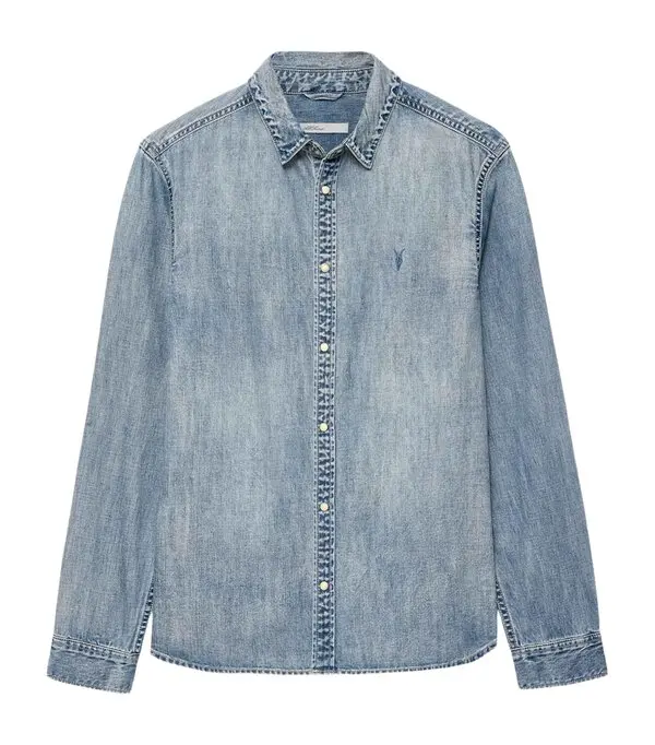 ALLSAINTS Denim Gleason Shirt