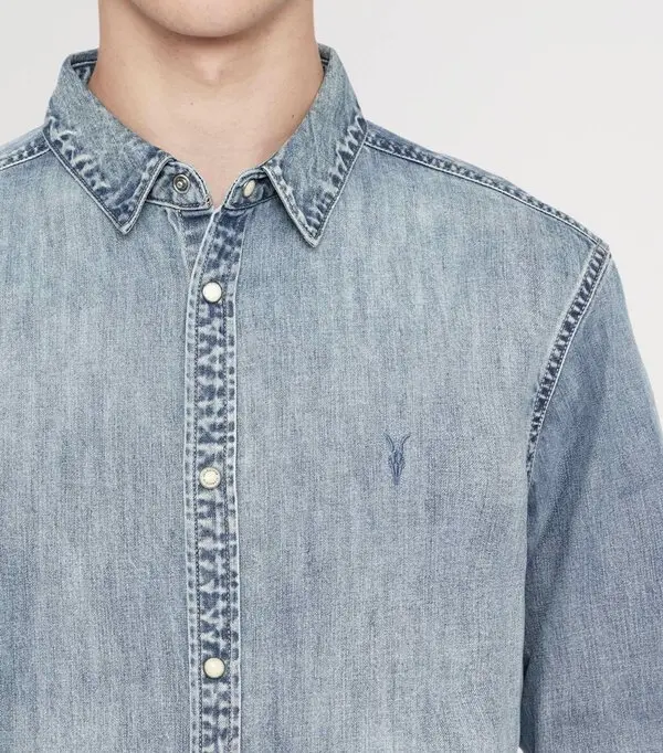 ALLSAINTS Denim Gleason Shirt