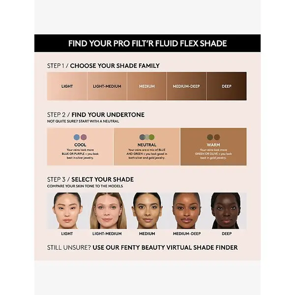 FENTY BEAUTY Pro Filt'r Fluid Flex Foundation 30ml - 596n