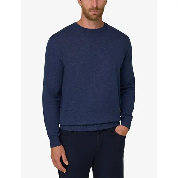 Boggi Milano Crew-neck Knitted Jumper