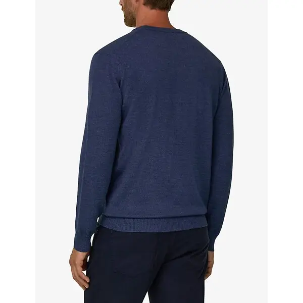 Boggi Milano Crew-neck Knitted Jumper