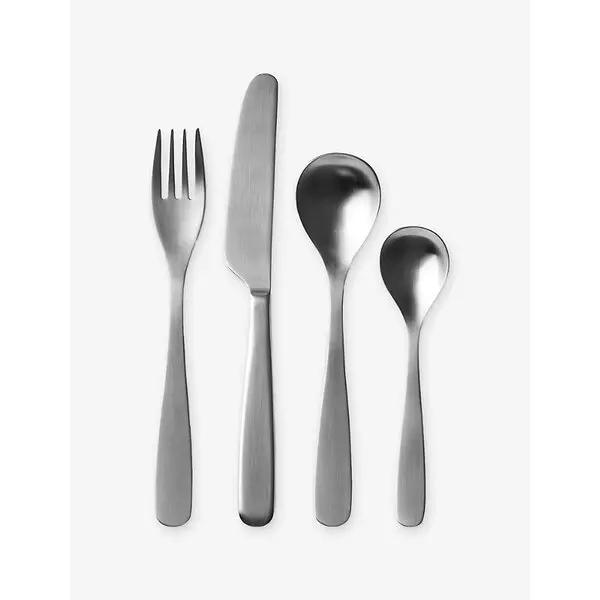 THE CONRAN SHOP Altin Canteen 24-piece Stainless-steel Cutlery Set - Brushed