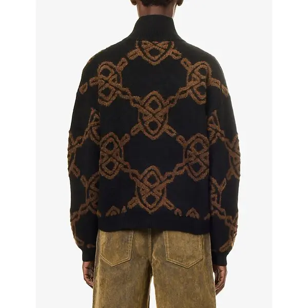 DAILY PAPER Shield Knitted Cardigan