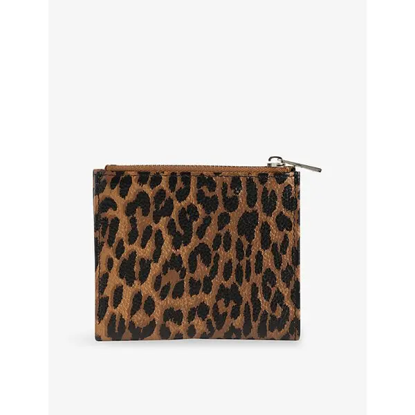 Zadig&Voltaire Zv Leopard Leather Wallet