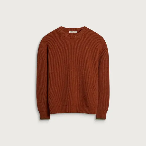 FRIZMWORKS Patch Round Pullover Knit