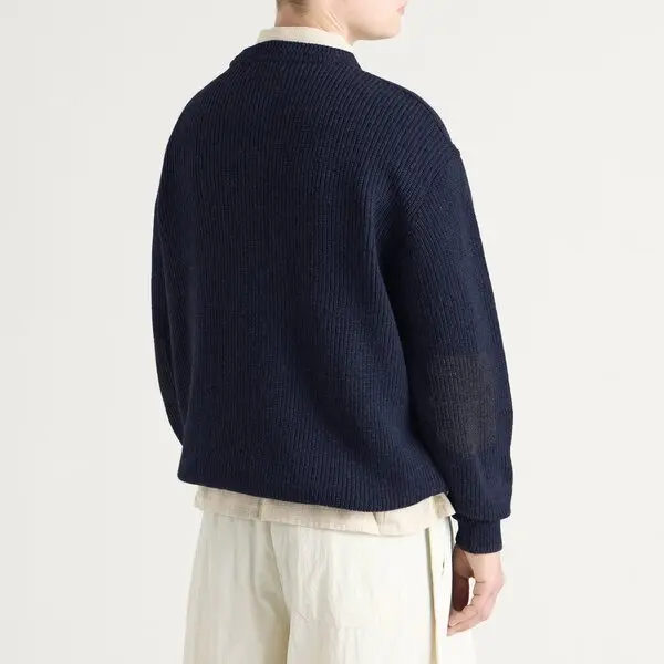 FRIZMWORKS Patch Round Pullover Knit