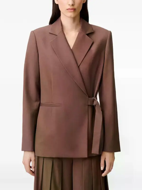 Claudie Pierlot Straight Jacket Silver Buckle