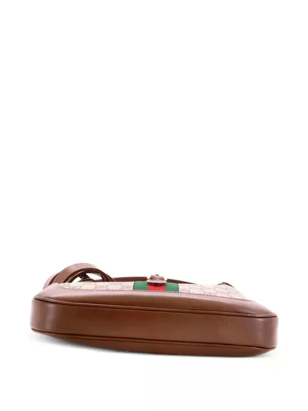 Gucci Jackie 1961 Gg Coated Canvas Small Hobo Bag