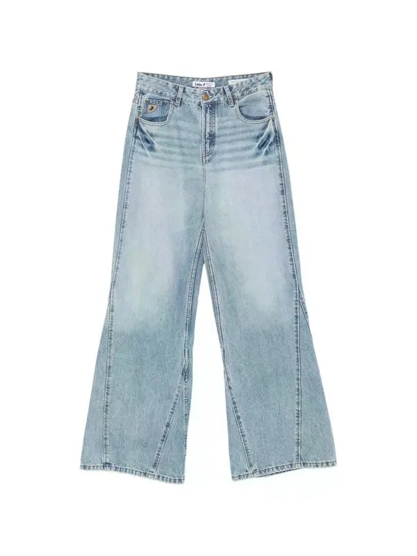 LOIS Seam-detail Flared Jeans
