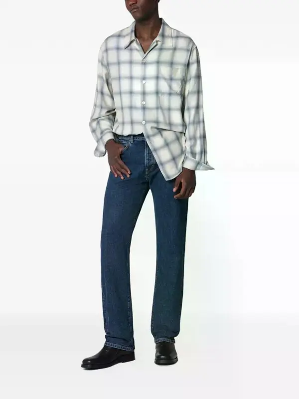 JEANERICA Casual Mid-rise Straight-leg Jeans