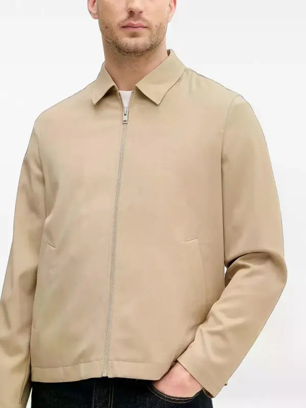 Lindbergh Casuel Zip-up Shirt Jacket