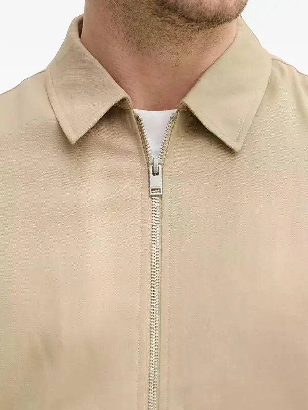 Lindbergh Casuel Zip-up Shirt Jacket