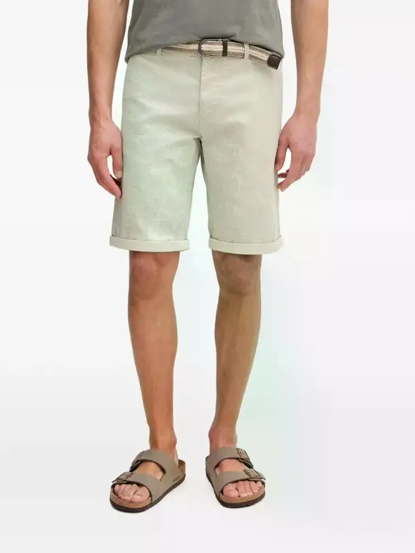 LINDBERGH Belted Chino Shorts
