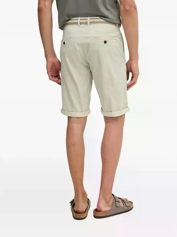 LINDBERGH Belted Chino Shorts