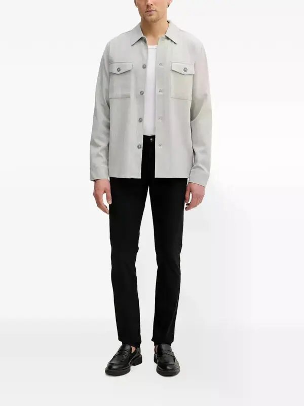 LINDBERGH Flap-pocket Long-sleeve Shirt