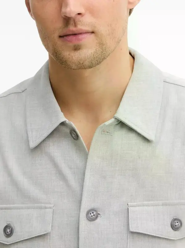 Lindbergh Flap-pocket Long-sleeve Shirt