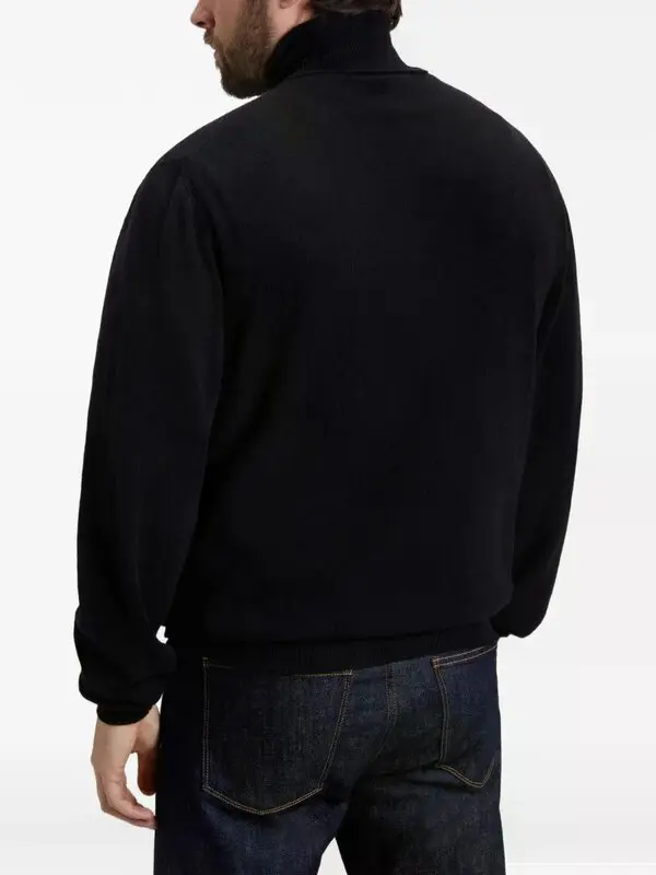 Woolrich Roll-neck Wool Sweater