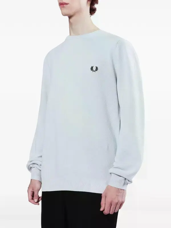 Fred Perry Embroidered-logo Sweater