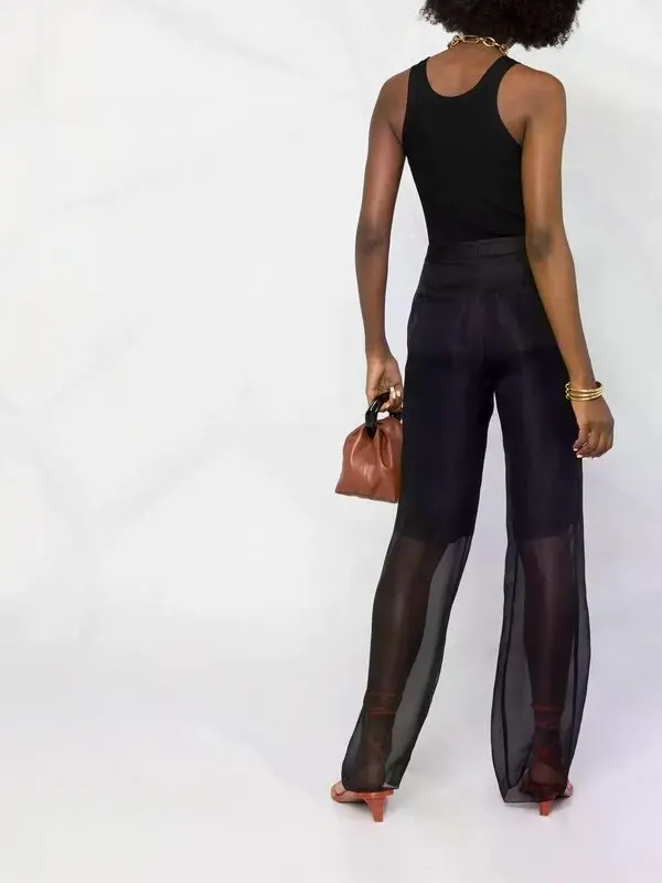 JIL SANDER Sheer Layered Trousers