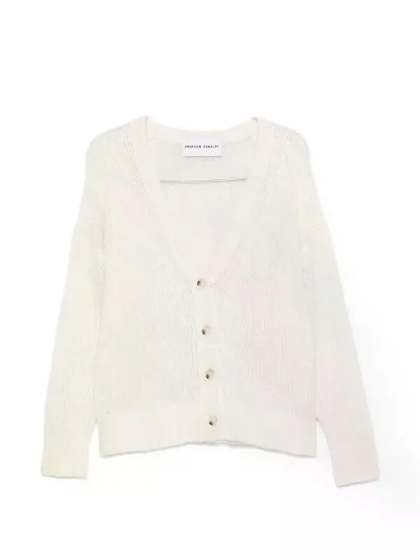 EMERSON RENALDI V-neck Knitted Cardigan