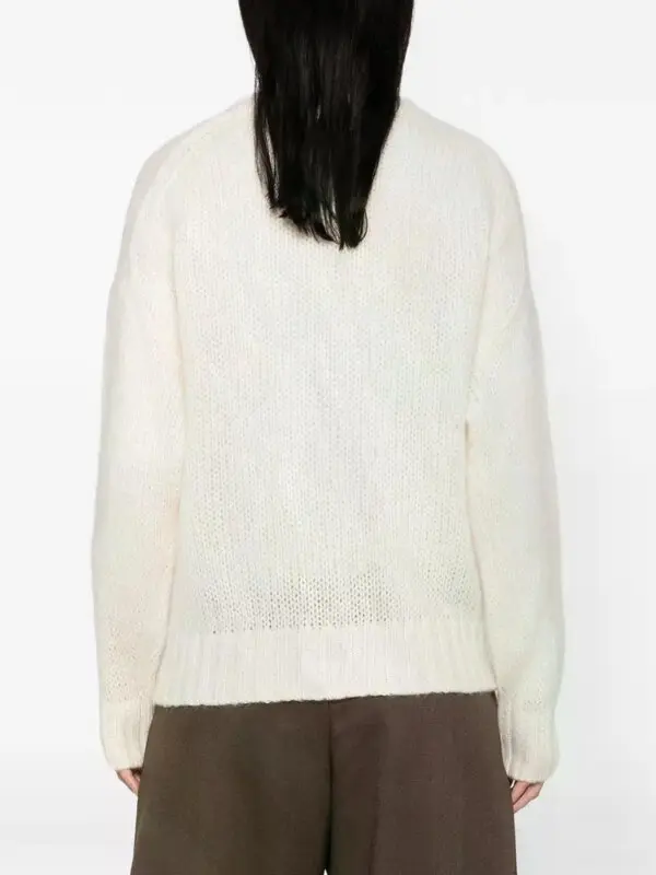 EMERSON RENALDI V-neck Knitted Cardigan