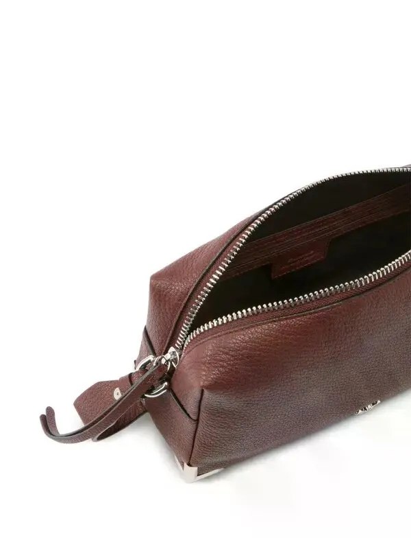 Pinko Logo-plaque Leather Shoulder Bag