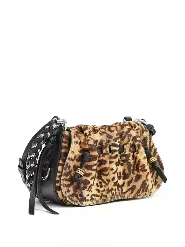 Isabel Marant Étoile Bolton Leopard-print Shoulder Bag - Brown