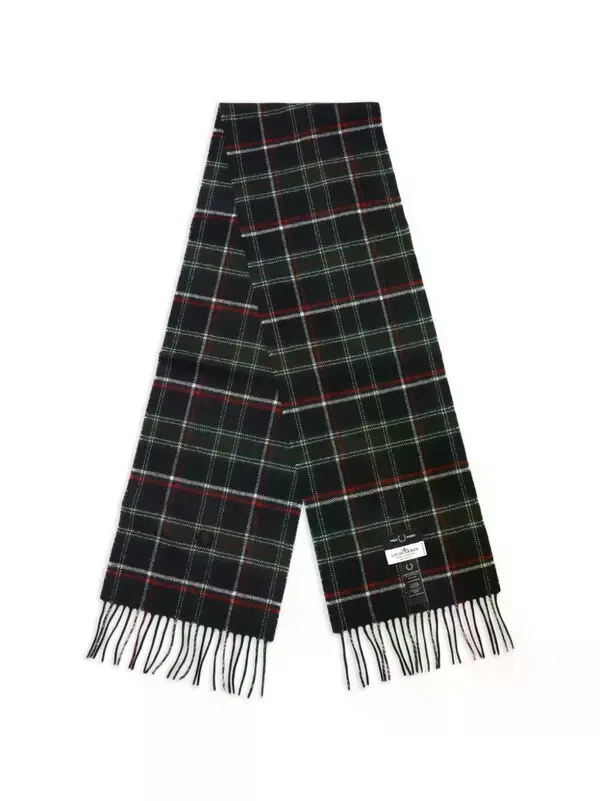 Fred Perry Tartan-check Scarf