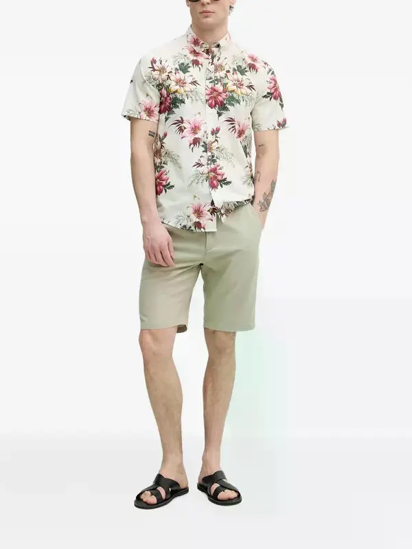 Lindbergh Floral-print Button-down Shirt