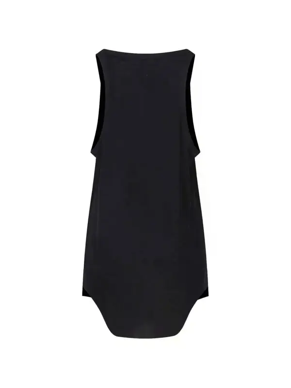 Rick Owens Gigi Scoop-neck Tank Top - Black