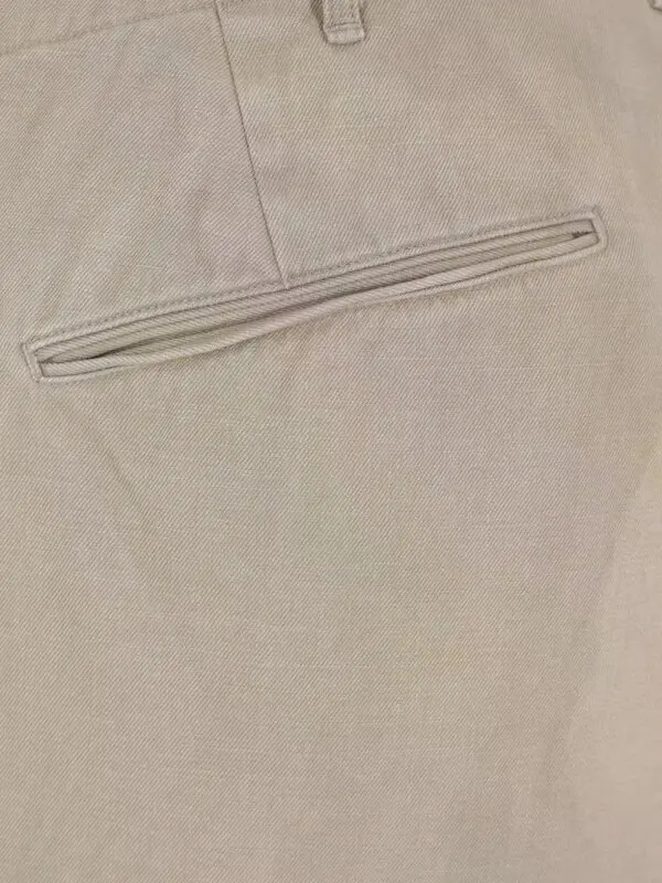 A.PRESSE Cotton Gabardine Trousers