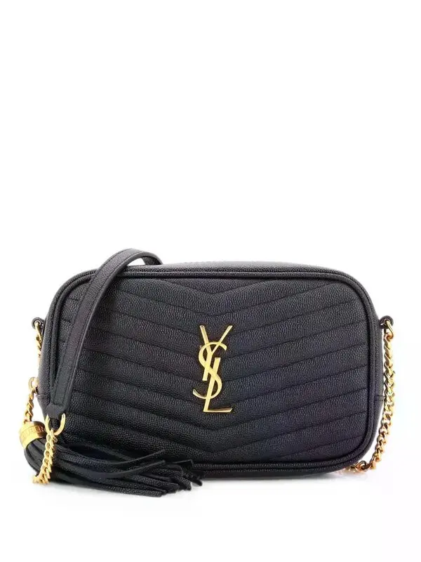 Saint Laurent Lou Camera Bag Matelasse Chevron Leather Mini Crossbody Bag
