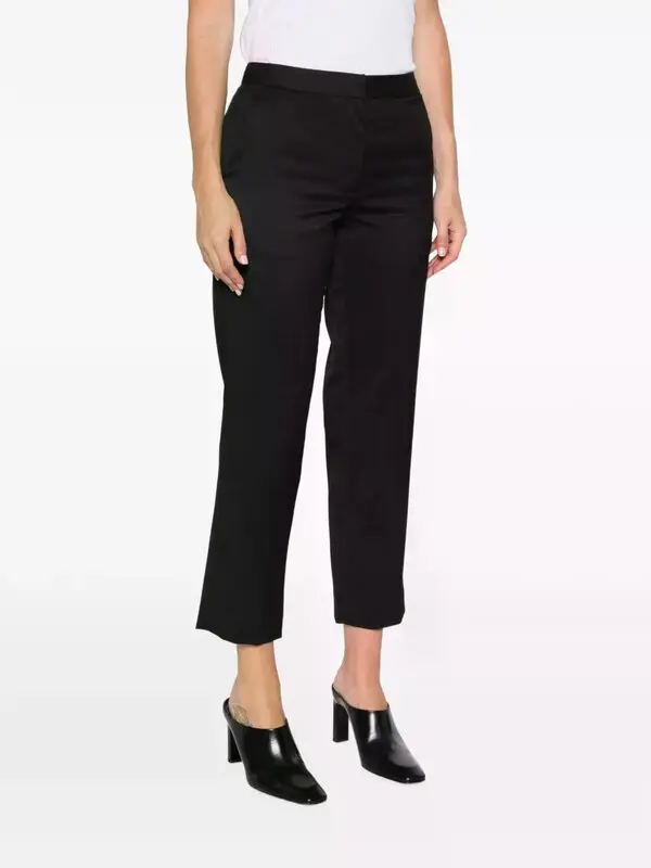 THE FRANKIE SHOP Straight-leg Cropped Trousers