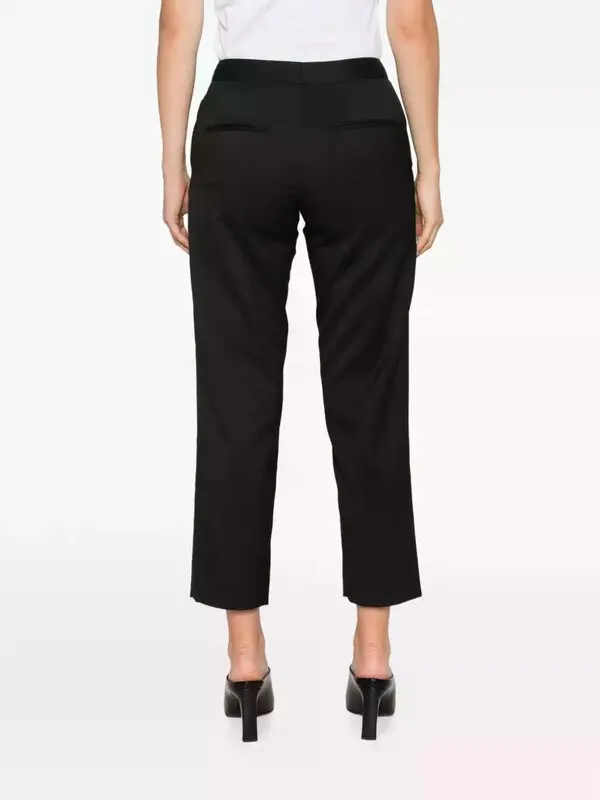 THE FRANKIE SHOP Straight-leg Cropped Trousers