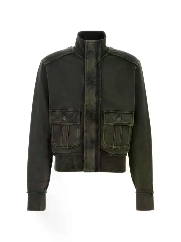 ENTIRE STUDIOS Supply Faded-effect Zip-up Jacket