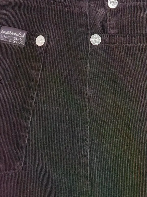 7 For All Mankind Lotta Corduroy Wide-leg Jeans