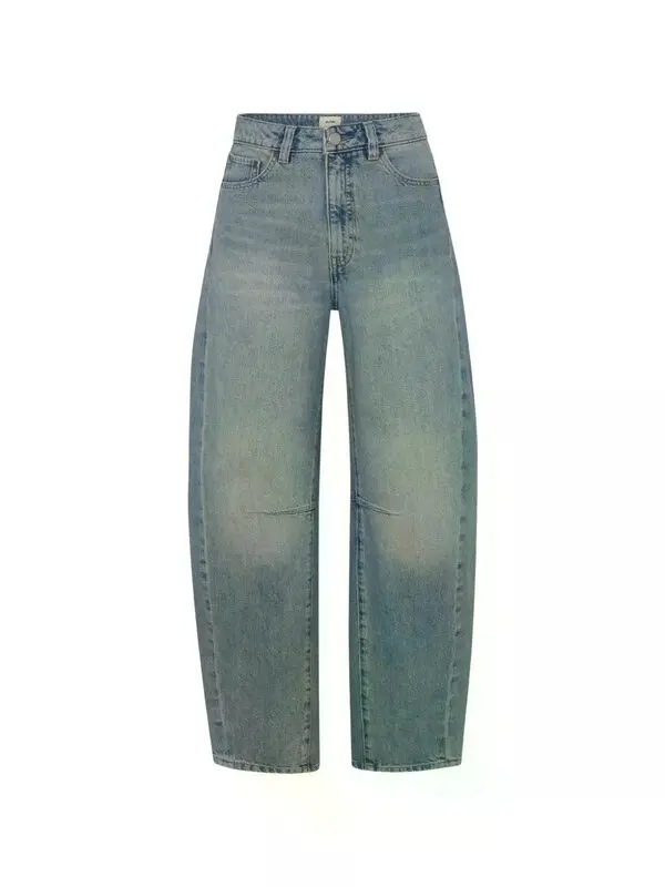 DL1961 Miro Faded-effect Barrel-leg Jeans