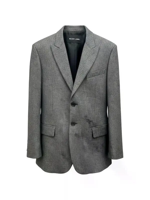 RUNDHOLZ BLACK LABEL Single-breasted Peaked-lapel Blazer