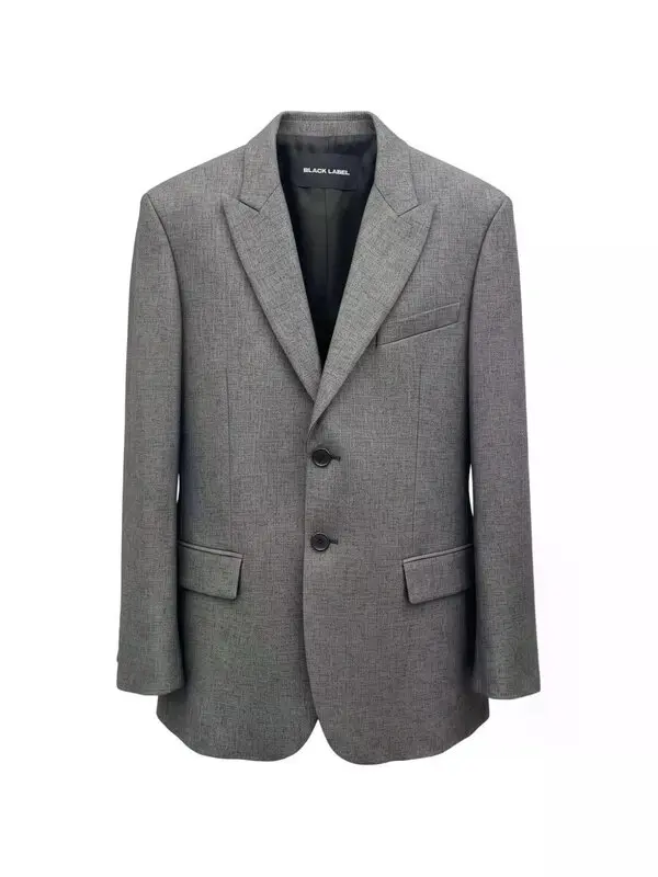 Black Label Single-breasted Blazer