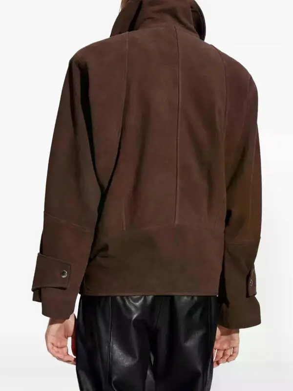IRO PARIS Melior Belted Leather Jacket