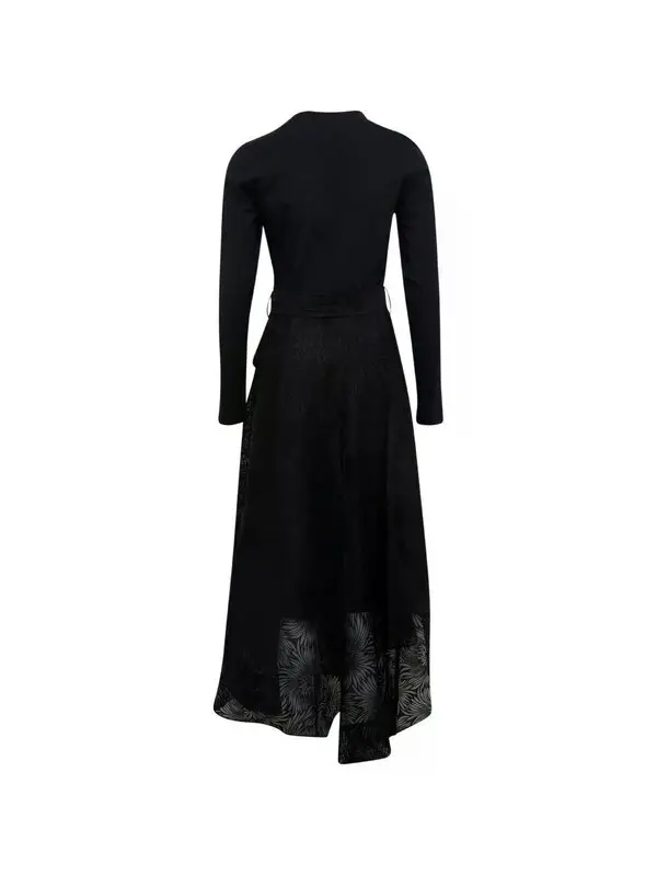 3.1 Phillip Lim Belted Floral-jacquard Maxi Dress