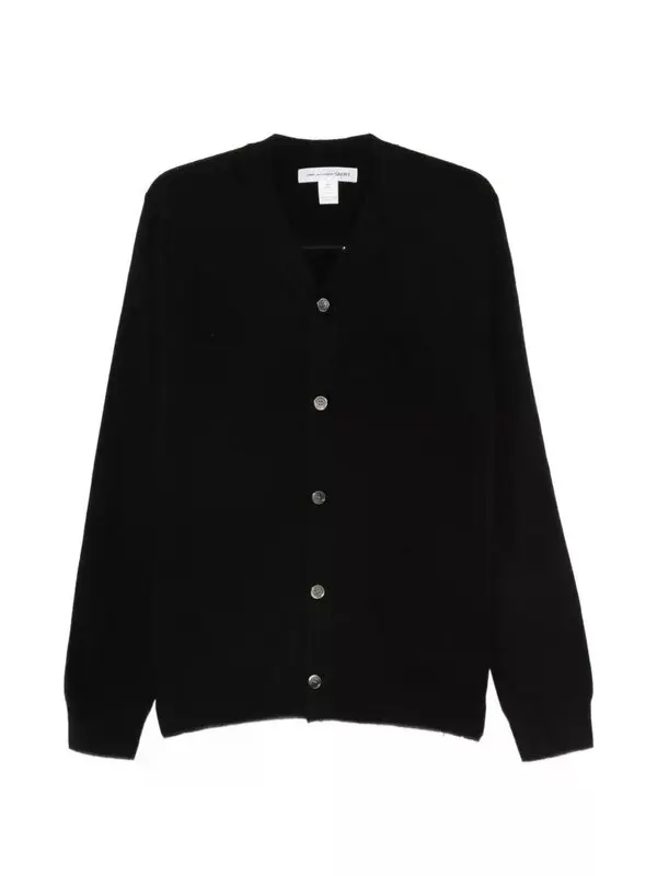 Comme Des Garçons V-neck Button-up Cardigan