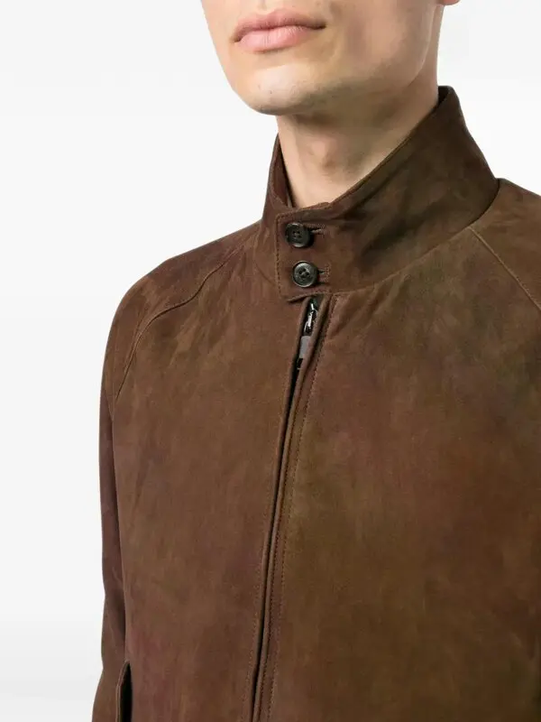 BARACUTA G9 Harrington Suede Leather Jacket