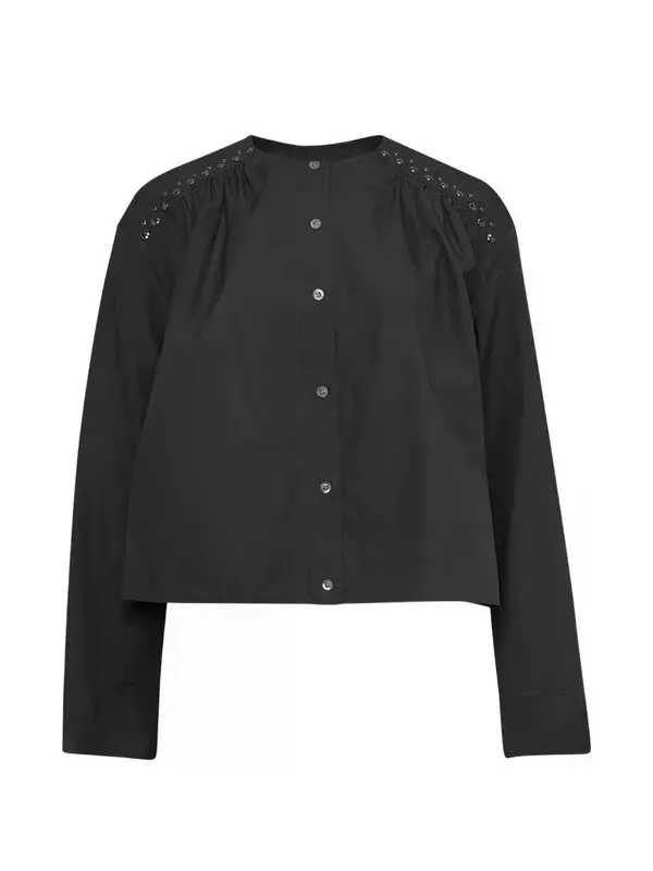 3.1 Phillip Lim Stud-embellished Gathered Shirt