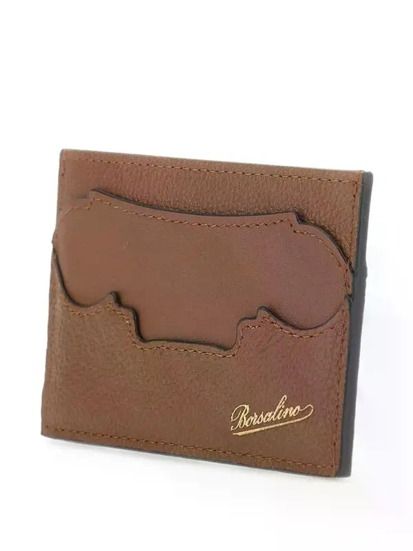 Borsalino Logo-embossed Card Holder