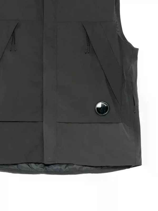 C.P. COMPANY Logo-patch Gilet